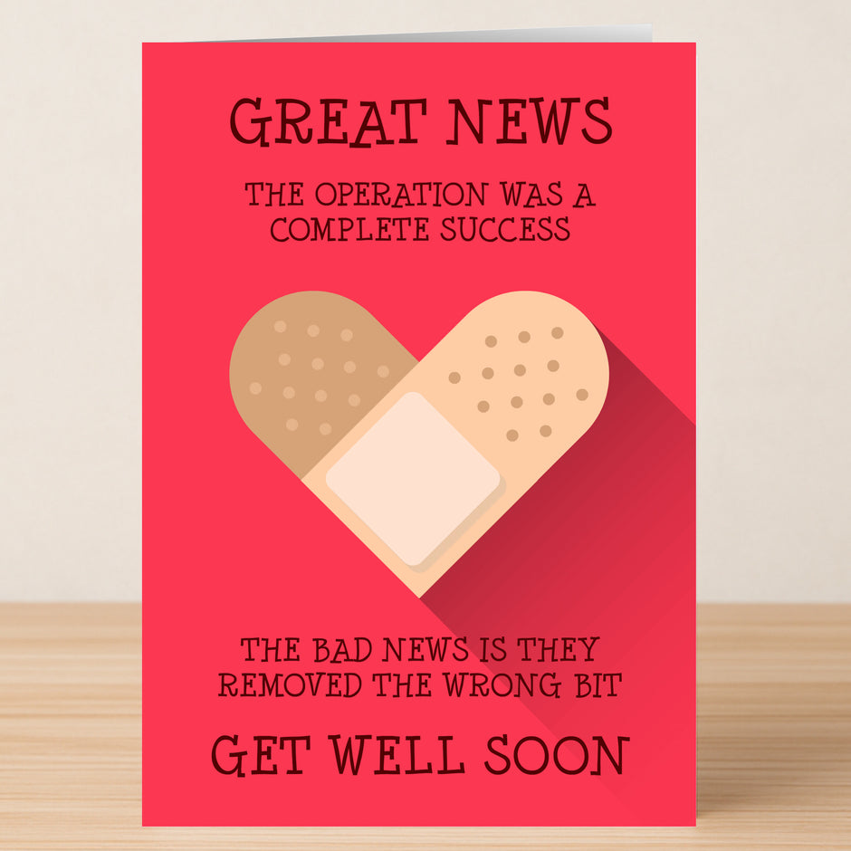 Funny & Rude Get Well Soon Cards UK | Twisted Gifts